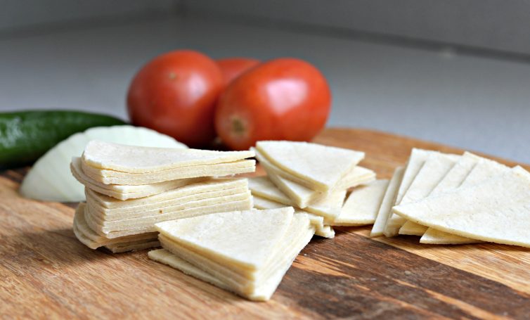 Chilaquiles Recipe with Homemade Salsa and Chicken