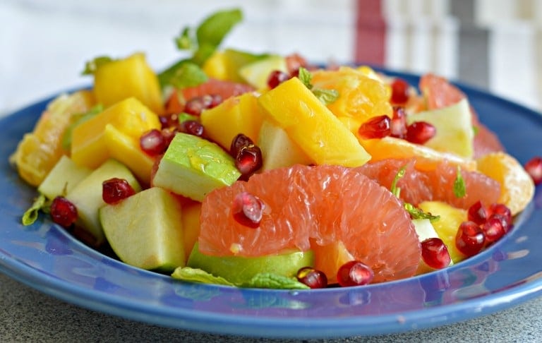 Citrus and Honey Fruit Salad - My Latina Table