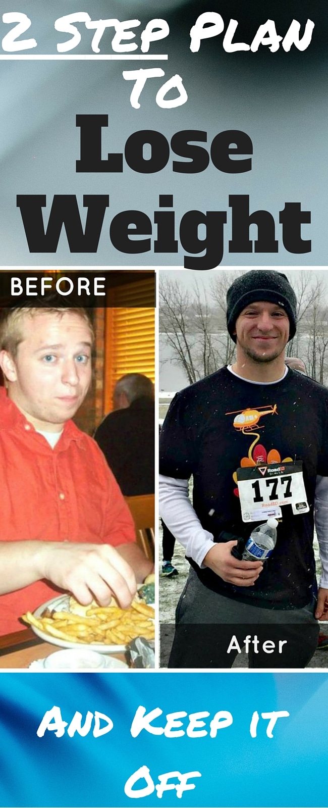 2 Step Plan to Lose Weight and Keep It Off