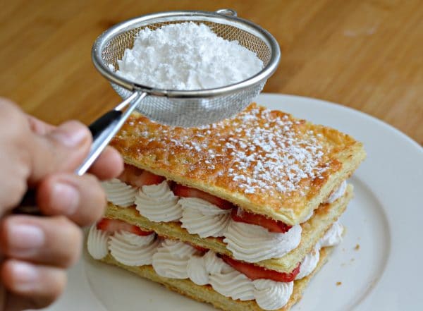 Strawberry and Cream Napoleon Recipe