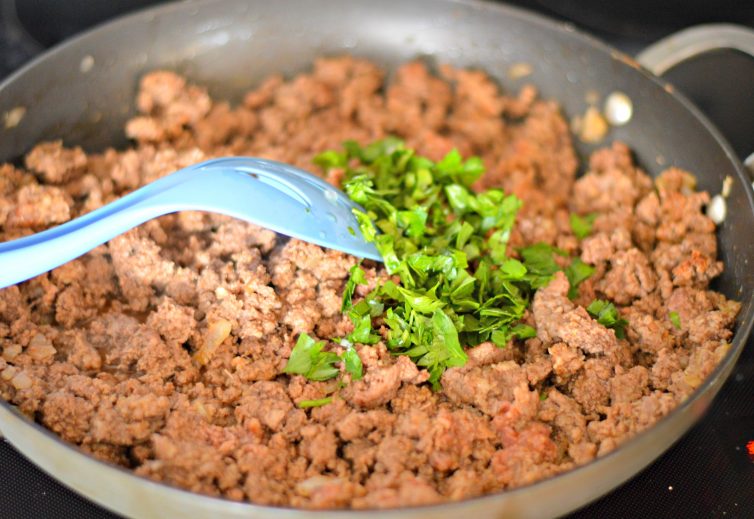 Three Cheese Meat Lasagna Recipe