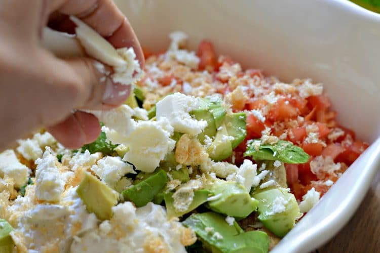Mexican Style Chicharron and Avocado Salad - My Latina Table