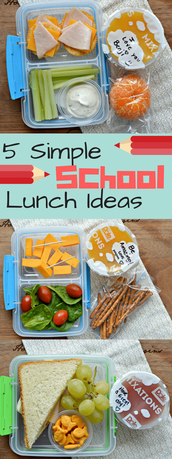 Five Simple School Lunch Ideas for Kids - My Latina Table