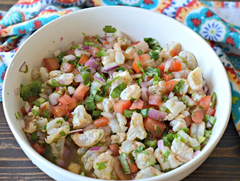 The Best Ever Mexican-Style Shrimp Ceviche Recipe With Fresh Ingredients