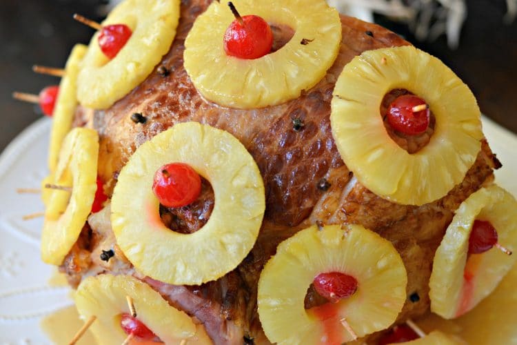 Pineapple-Glazed Ham Recipe - My Latina Table