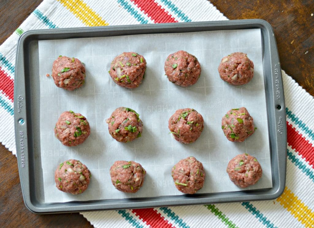 Easy Meatball Recipe (With Ground Bison and Fresh Herbs)