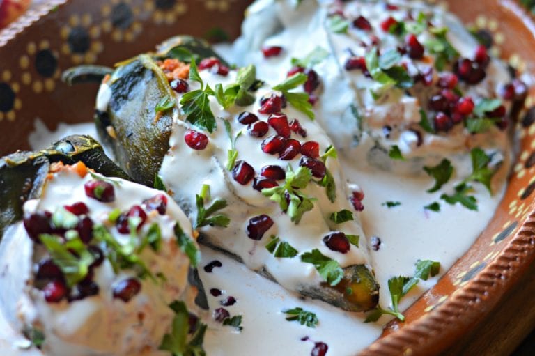 Authentic Mexican Chiles En Nogada Recipe - My Latina Table