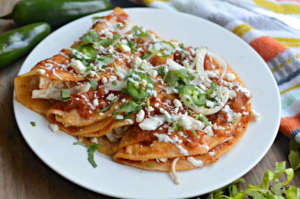 Authentic Mexican Entomatadas Recipe with Chicken - My Latina Table