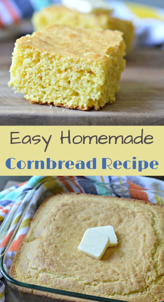 Easy Homemade Cornbread Recipe - My Latina Table