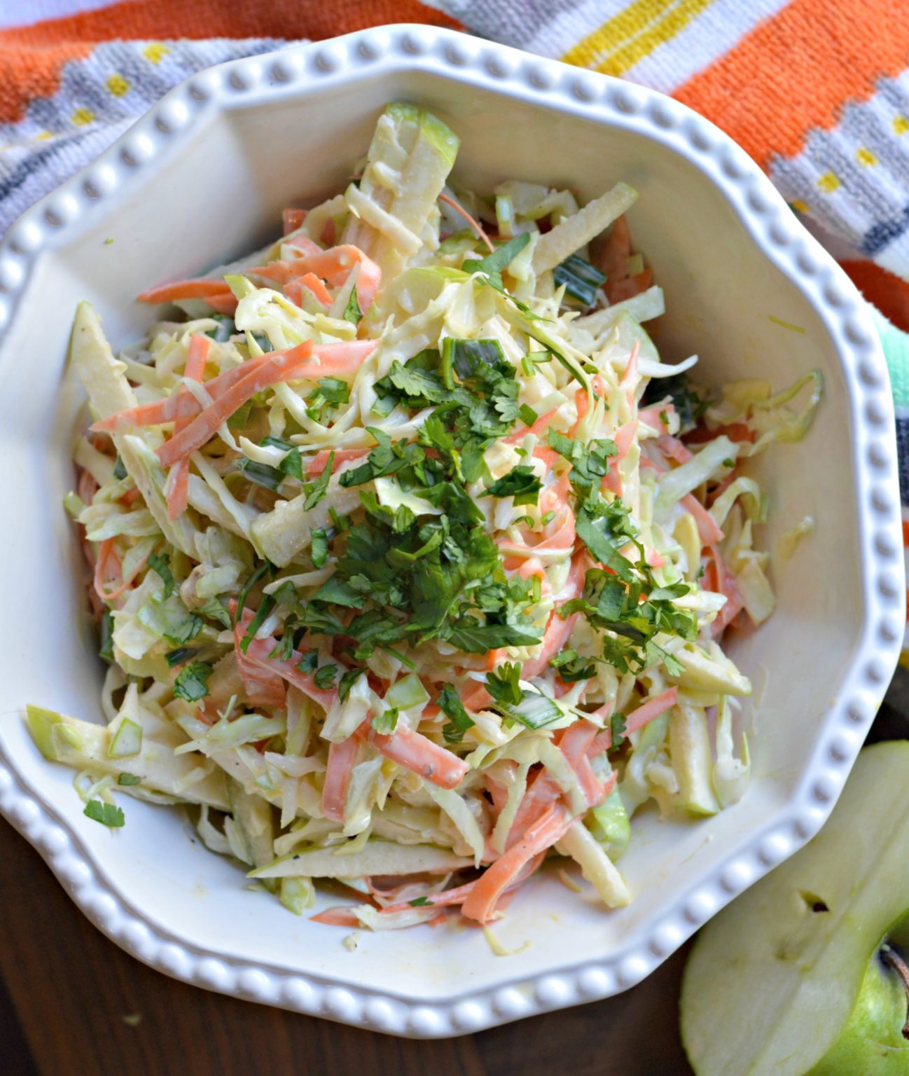Amazing Apple Slaw Recipe - Side Dish - My Latina Table