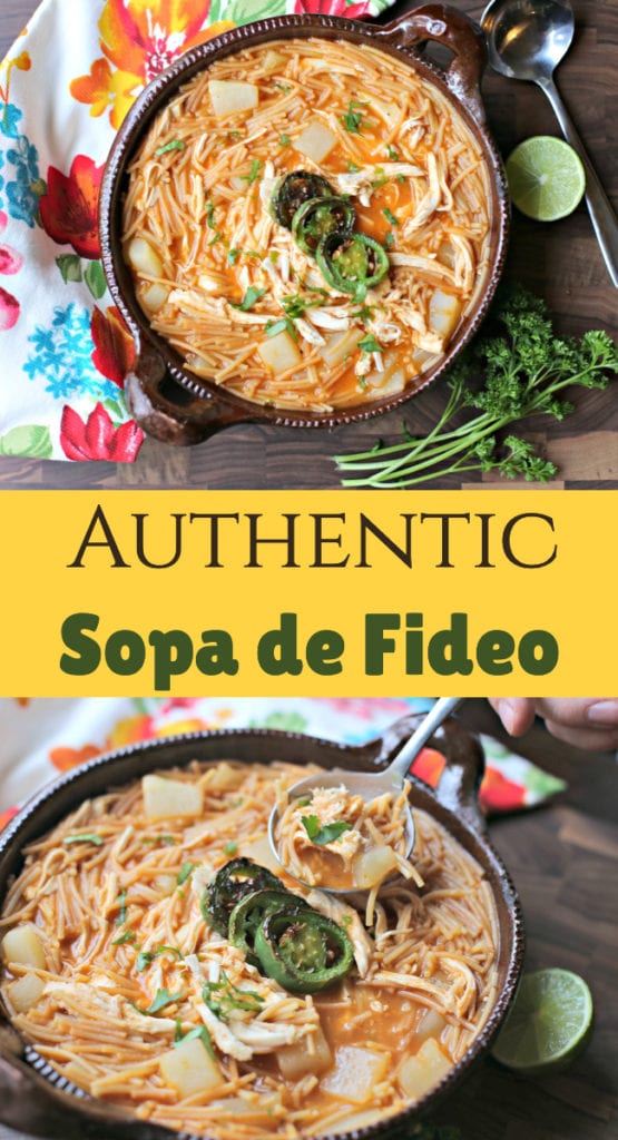Authentic Mexican Sopa de Fideo Recipe - My Latina Table