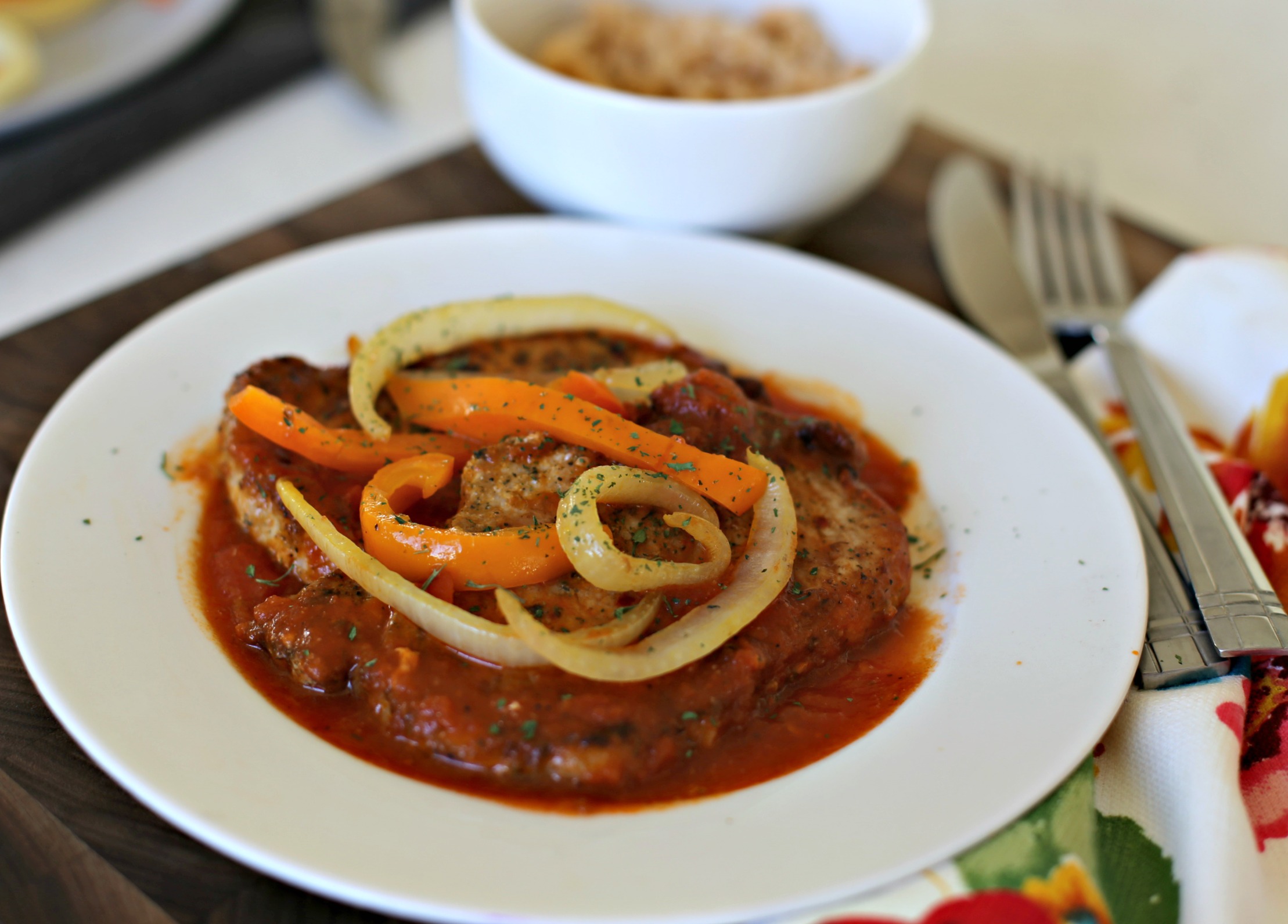 Mexican Style Chipotle Pork Chops - My Latina Table