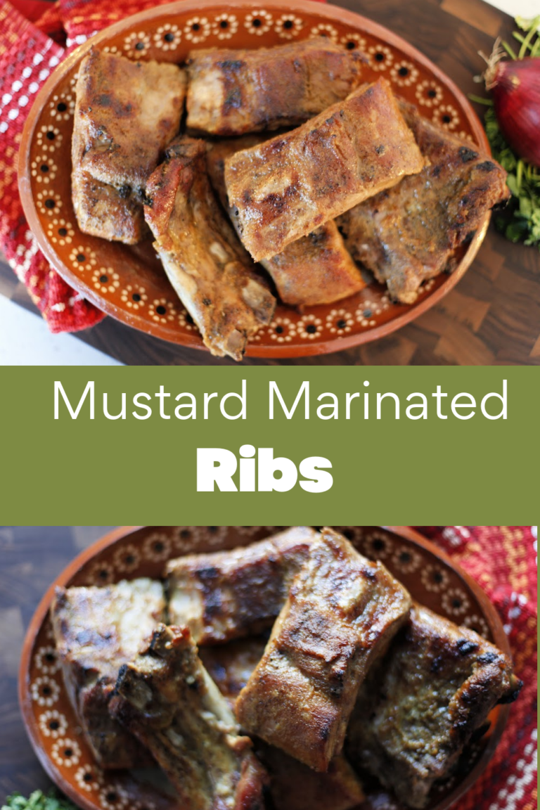 How to make mustard marinated ribs