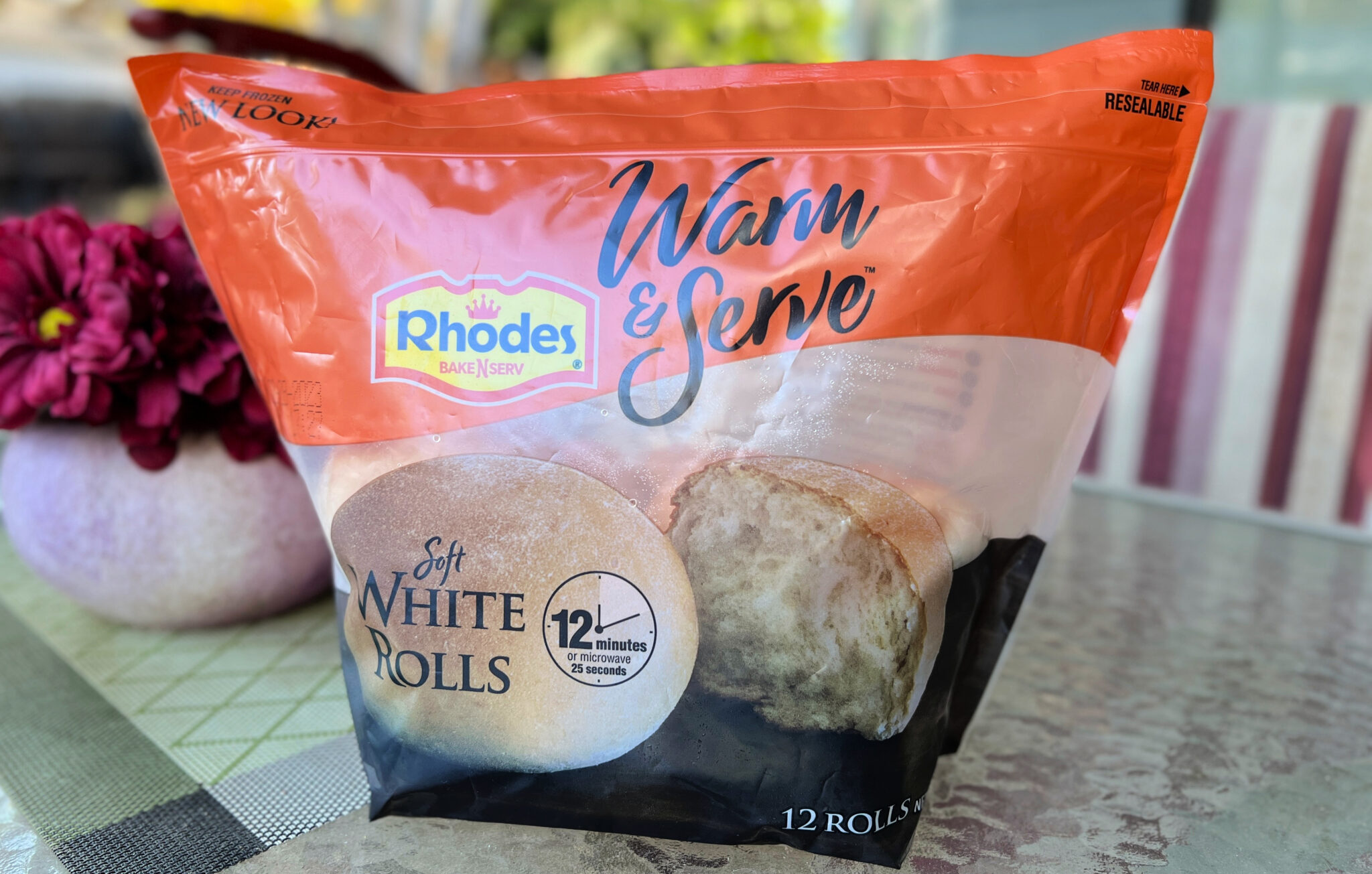Serve Rhodes Warm & Serve Rolls with you Favorite Recipes