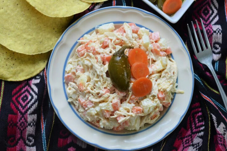 Ensalada Rusa (Russian Potato Salad) Recipe - My Latina Table