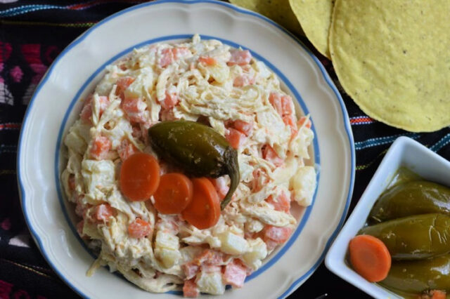 Ensalada Rusa (Russian Potato Salad) Recipe - My Latina Table