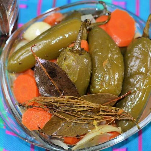 Homemade Chiles en Vinagre (Escabeche) - My Latina Table