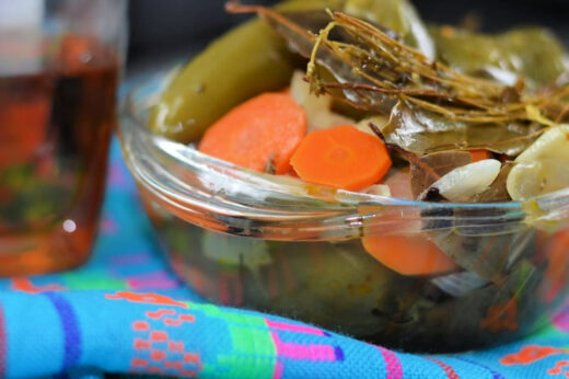 Homemade Chiles en Vinagre (Escabeche) - My Latina Table
