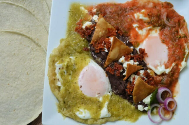 Authentic Mexican Huevos Divorciados Recipe (Divorced Eggs)