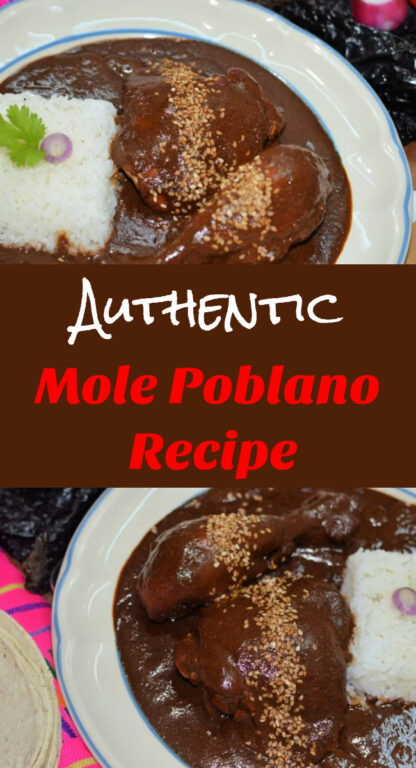Authentic Mole Poblano with Chicken - My Latina Table