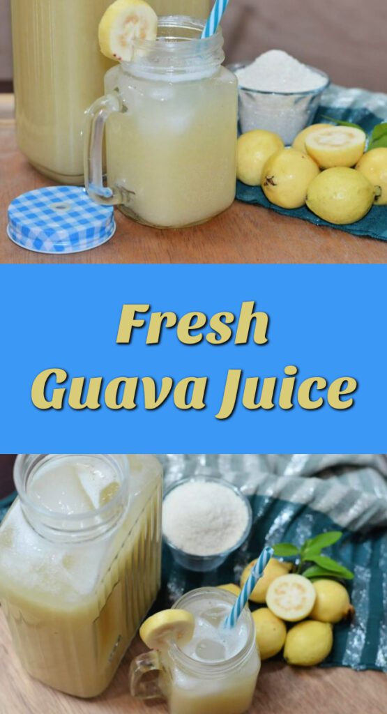 Fresh Guava Juice Recipe (Agua de Guayaba) - My Latina Table