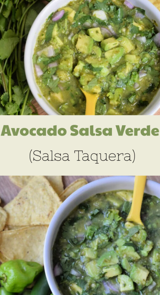 Authentic Avocado Salsa Verde Recipe (Salsa Taquera)