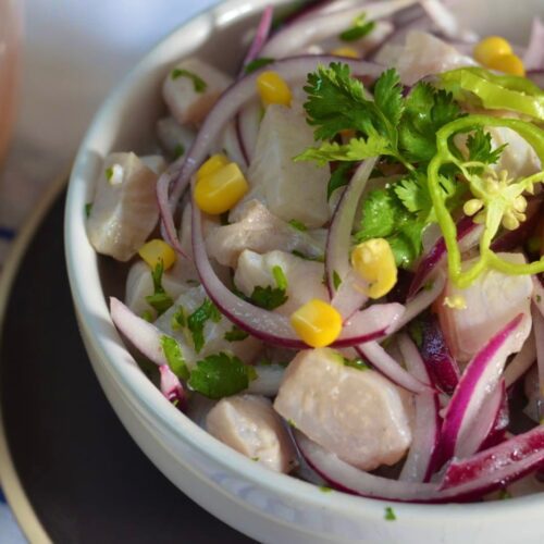 Peruvian Style Ceviche - My Latina Table