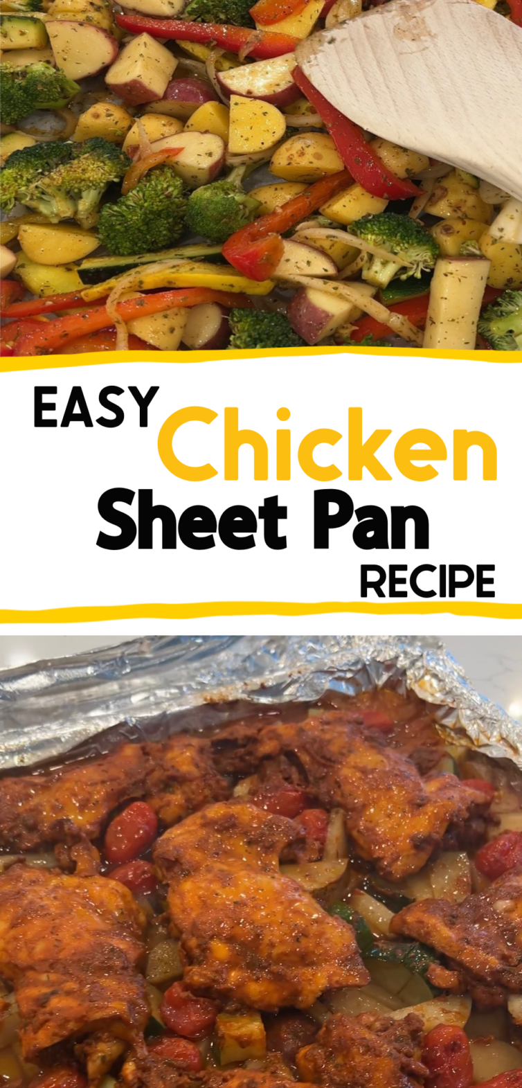 Chicken Sheet Pan Recipe - My Latina Table